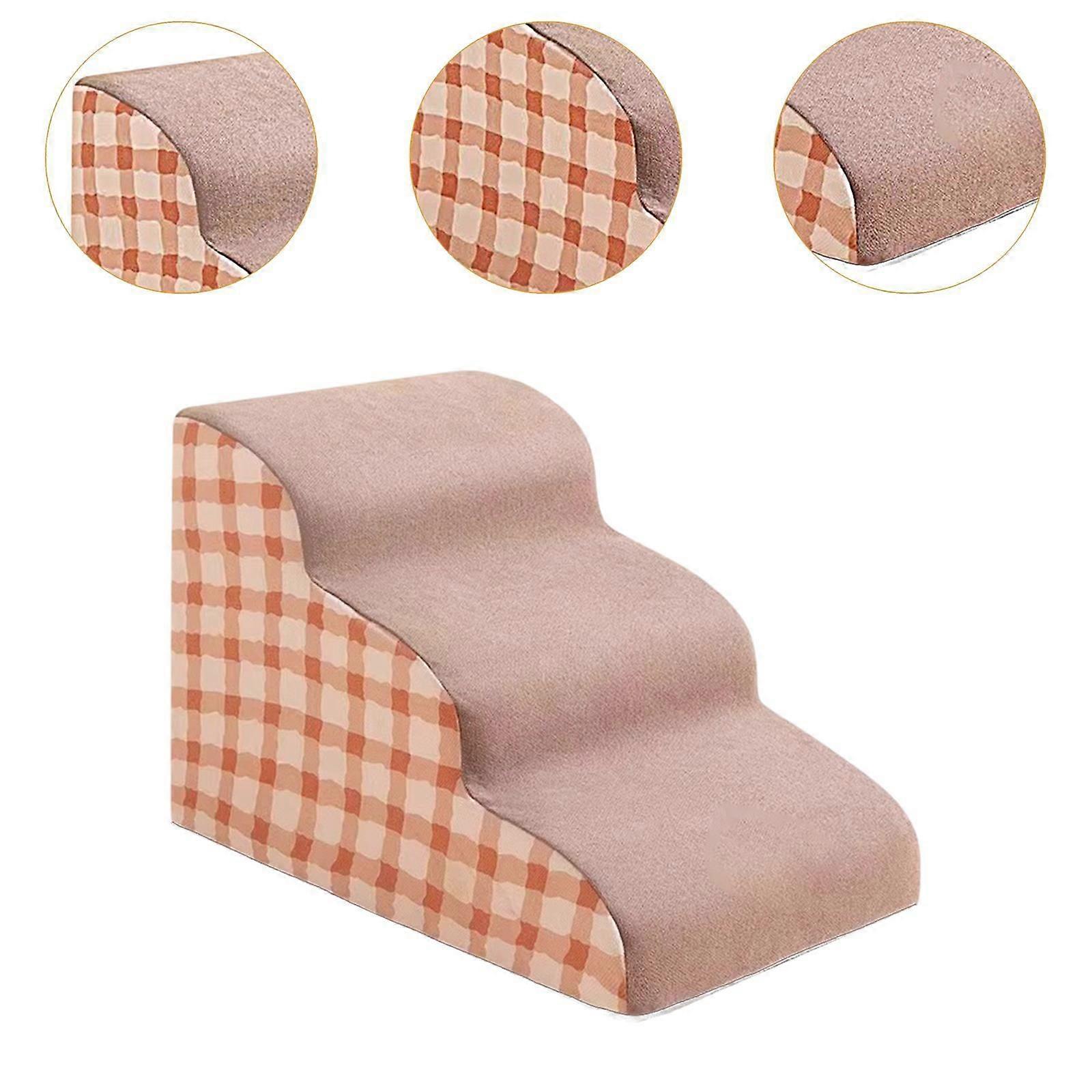Dog Stairs Ramp for Bed Lightweight Gentle Slope for Puppy Dogs Injured ...