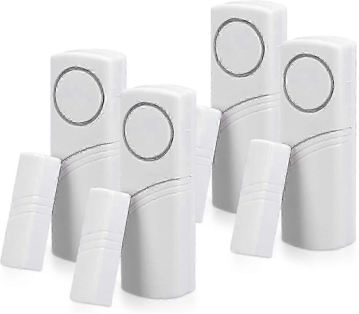 Door And Window Alarm - Lot 4x Wireless Intrusion Alarm - Home Security ...