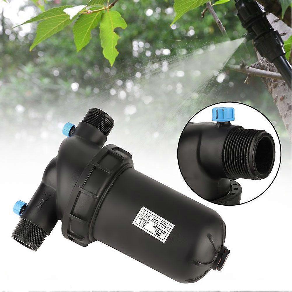 G1-1/4" Male Thread Disc Filter 120 Mesh for Gardening Agriculture ...