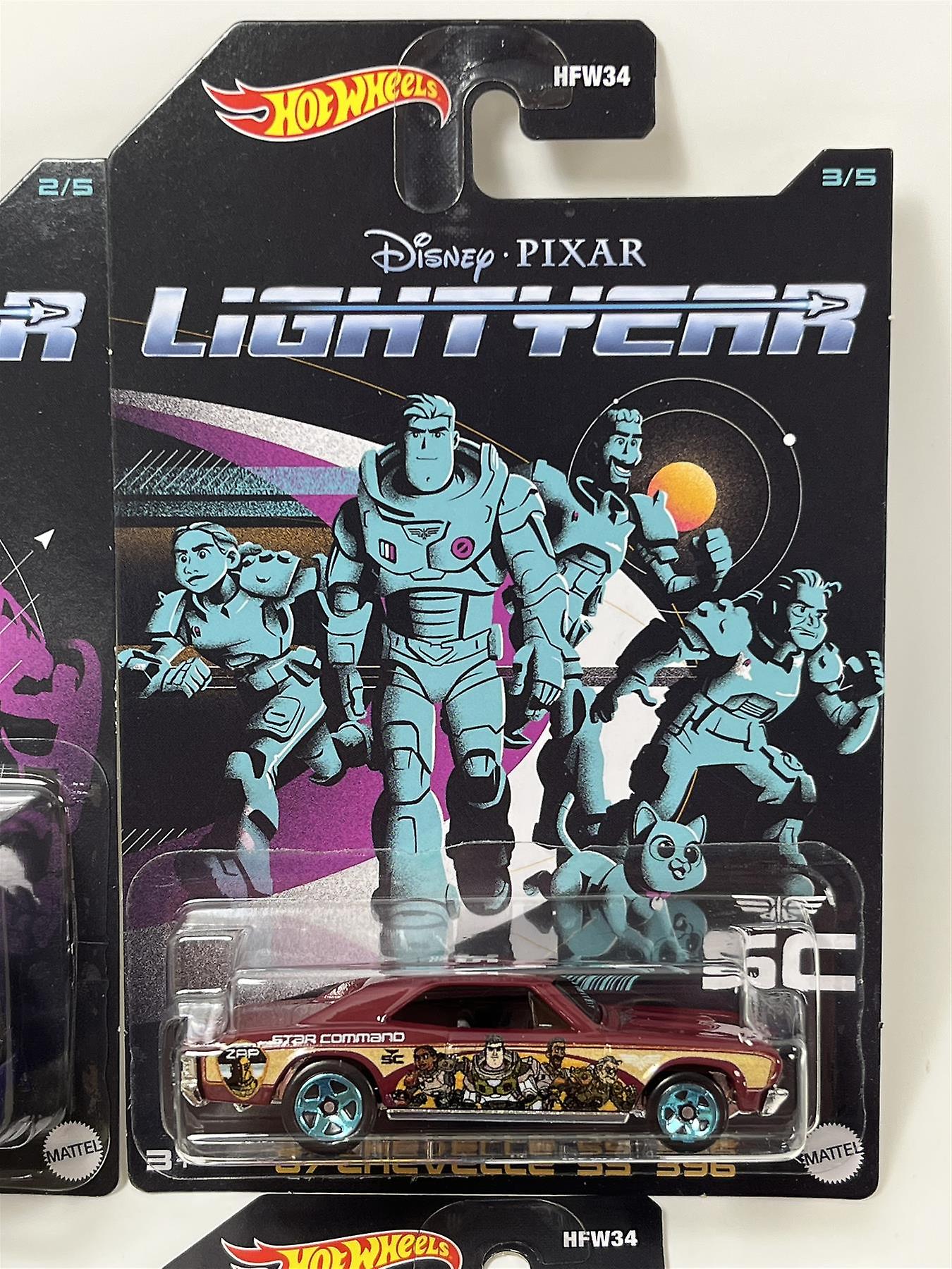 Lightyear Hot Wheels 4 Car Set HFW34 979U | Fruugo ZA