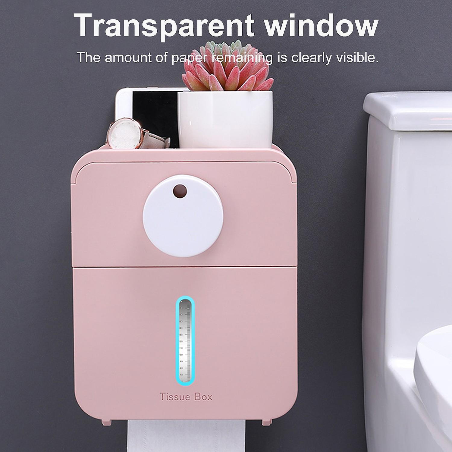 Napkin Box Wall Mounted 4 in 1 Multi-function Paper Dispenser Napkin ...