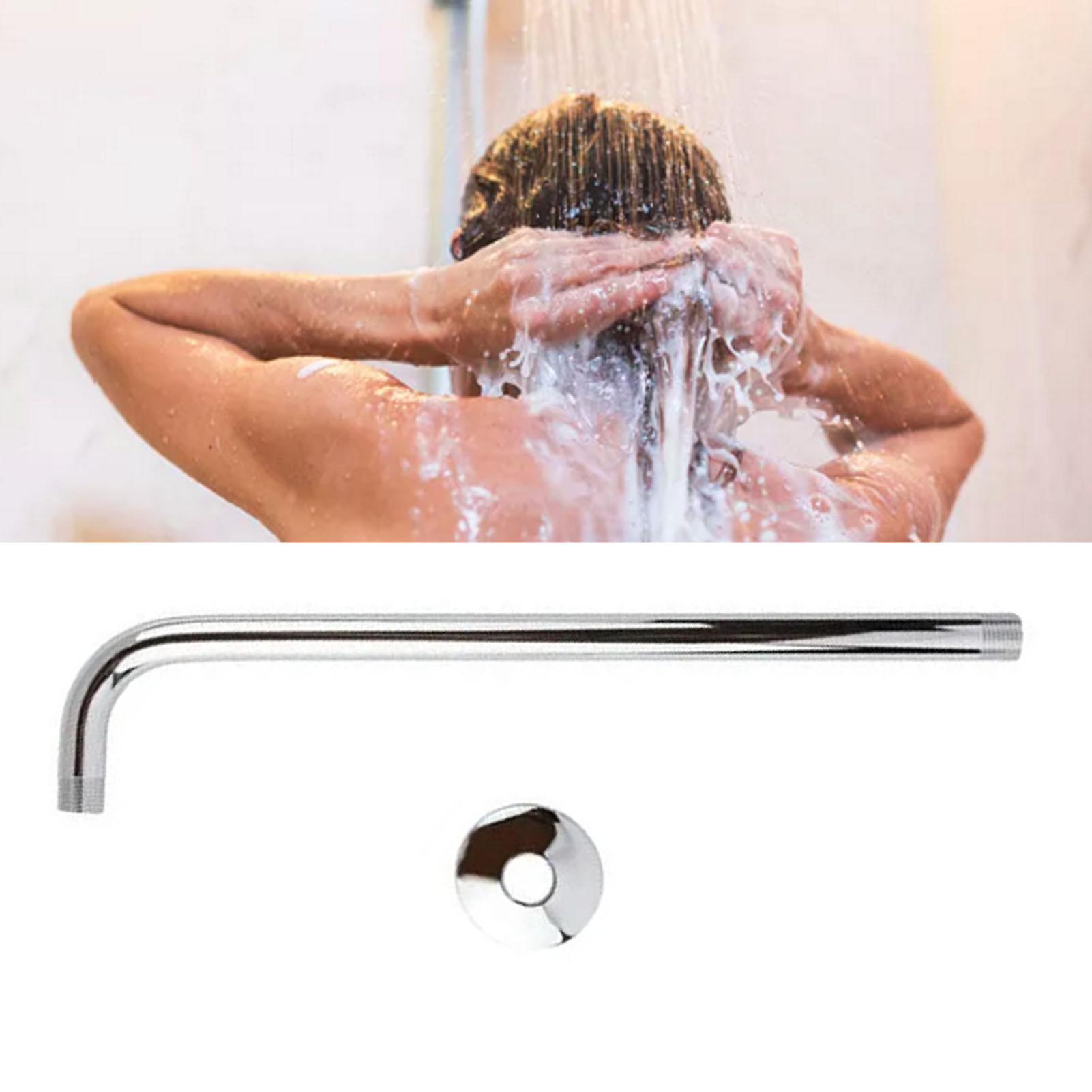 Stainless Steel Chrome Plated Rust Resistant Round Shower Arm Pipe ...