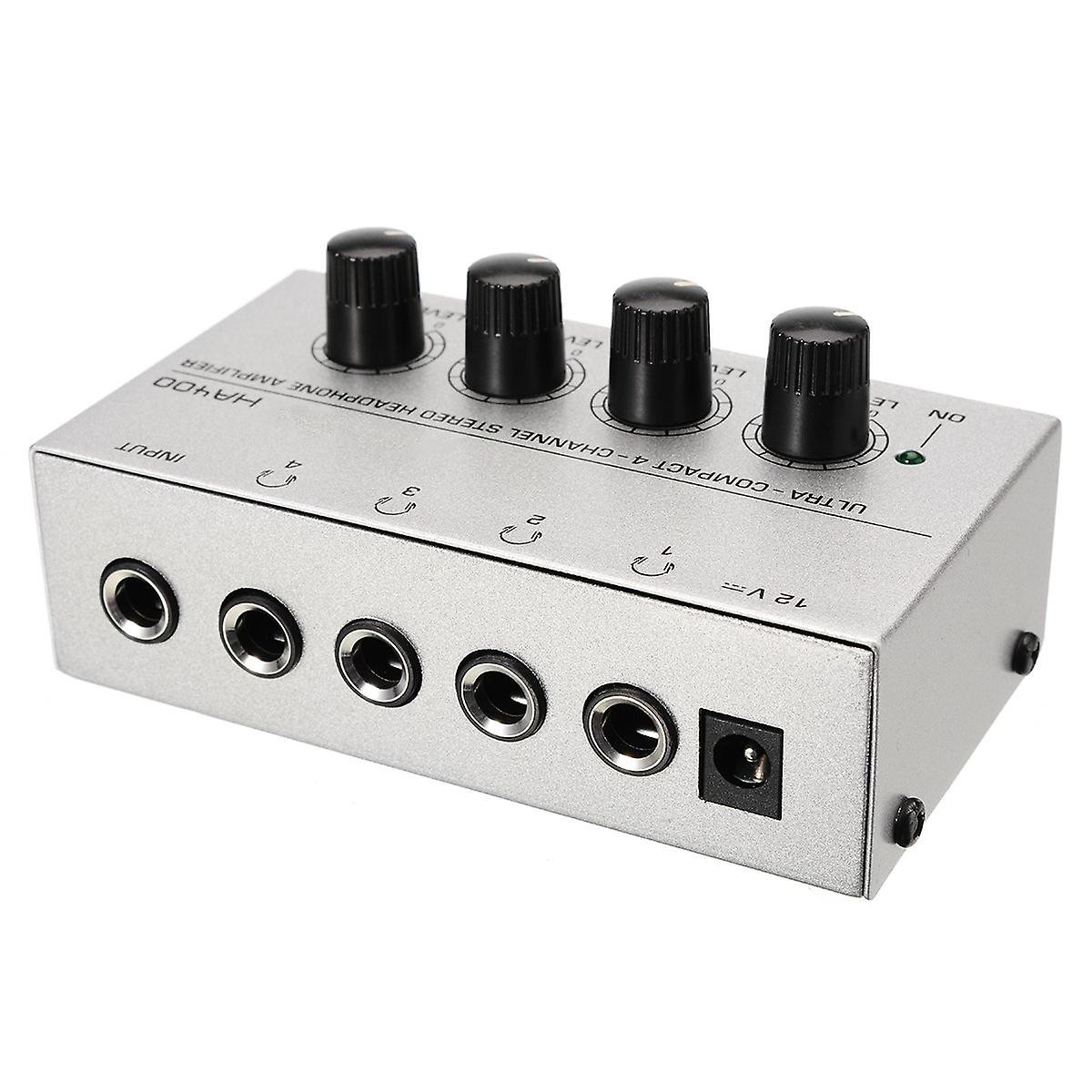 Eu Adapter Headphone Amp Ha400 Ultra-compact 4 Channel High-power ...