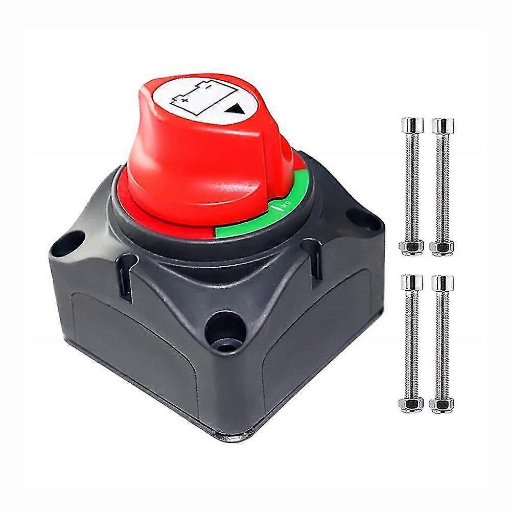Universal 12V/24V 300A Car Boat Battery Isolator Switch Waterproof Boat ...