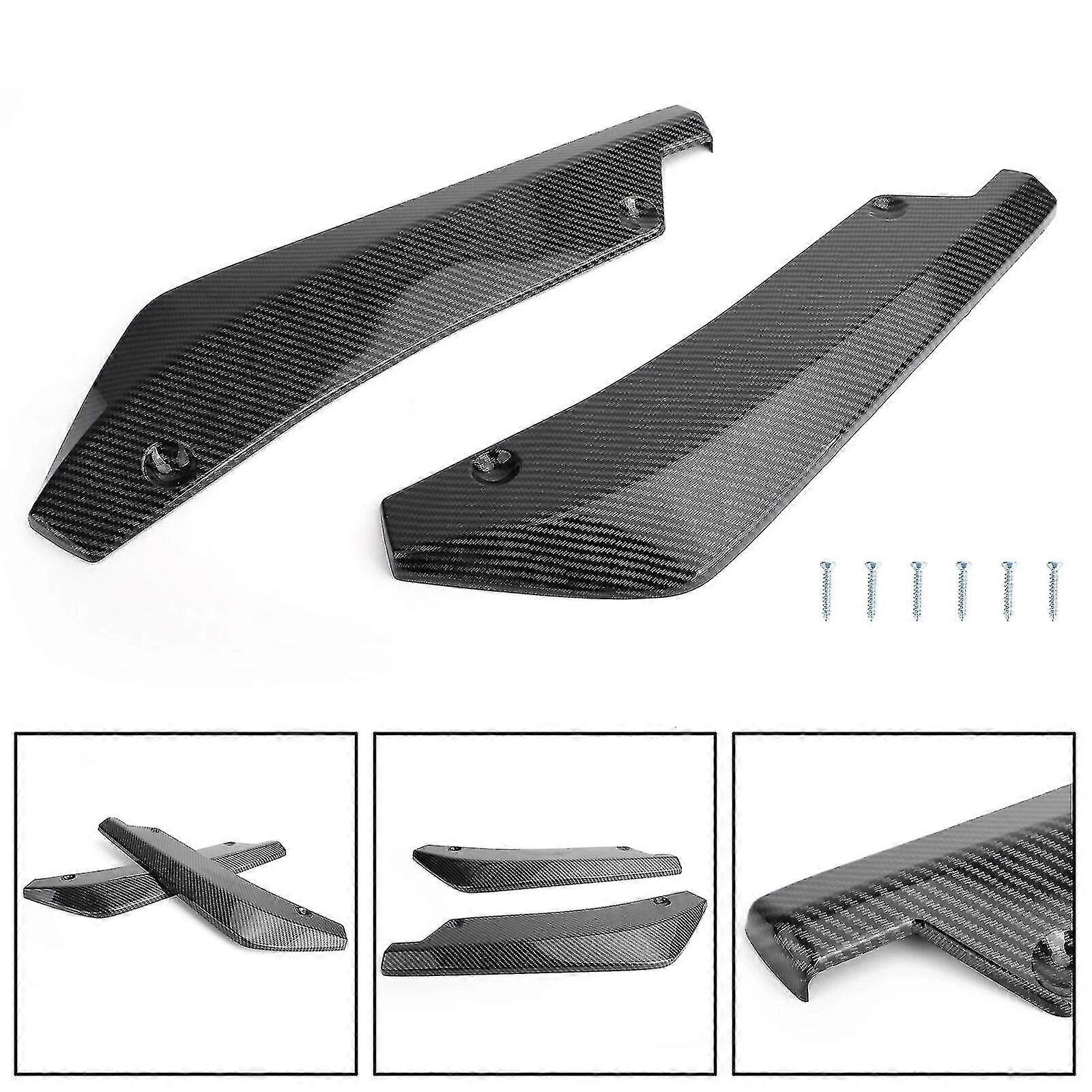 For Hyundai Veloster Turbo 13-21 Car Rear Bumper Splitter Diffuser ...