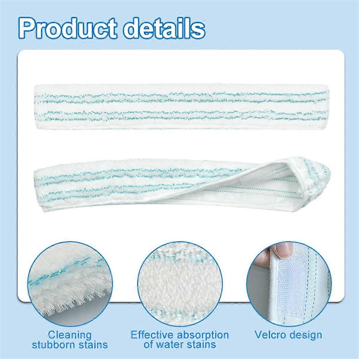 Replacement Fleece for 3-In-1 Window Cleaner with Microfibre Fleece,for ...