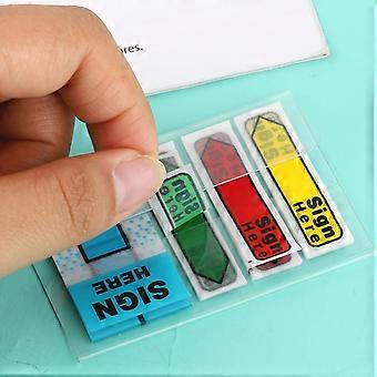 500pcs Sign Here Tabs, Sign Here Flags Adhesive Sign Here Stickers Sign ...