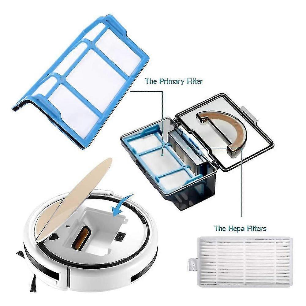 Replacement For Ilife V3 V3s V5 V5s V5s Pro Robot Vacuum Cleaner,1x ...