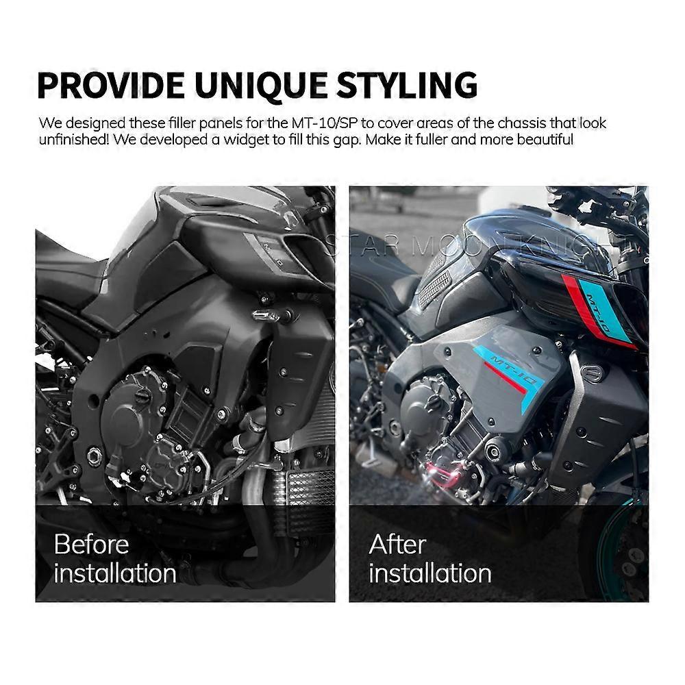 For Yamaha MT-10 SP MT10 MT 10 2022 2023 2024- Motorcycle Infill Panels ...