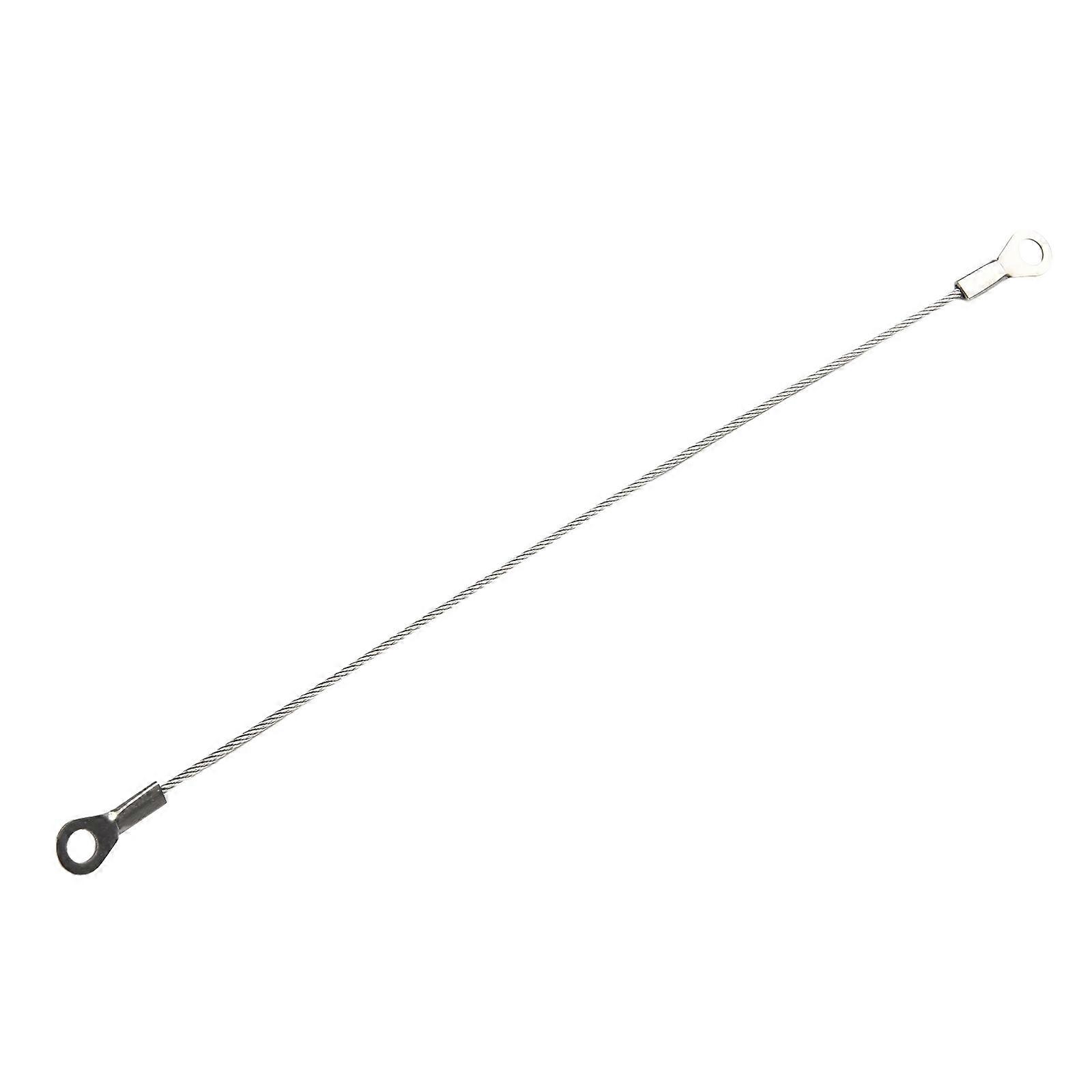 4pcs Stainless Steel Door Cabinet Restraint Braided Cable Hinge Limiter ...