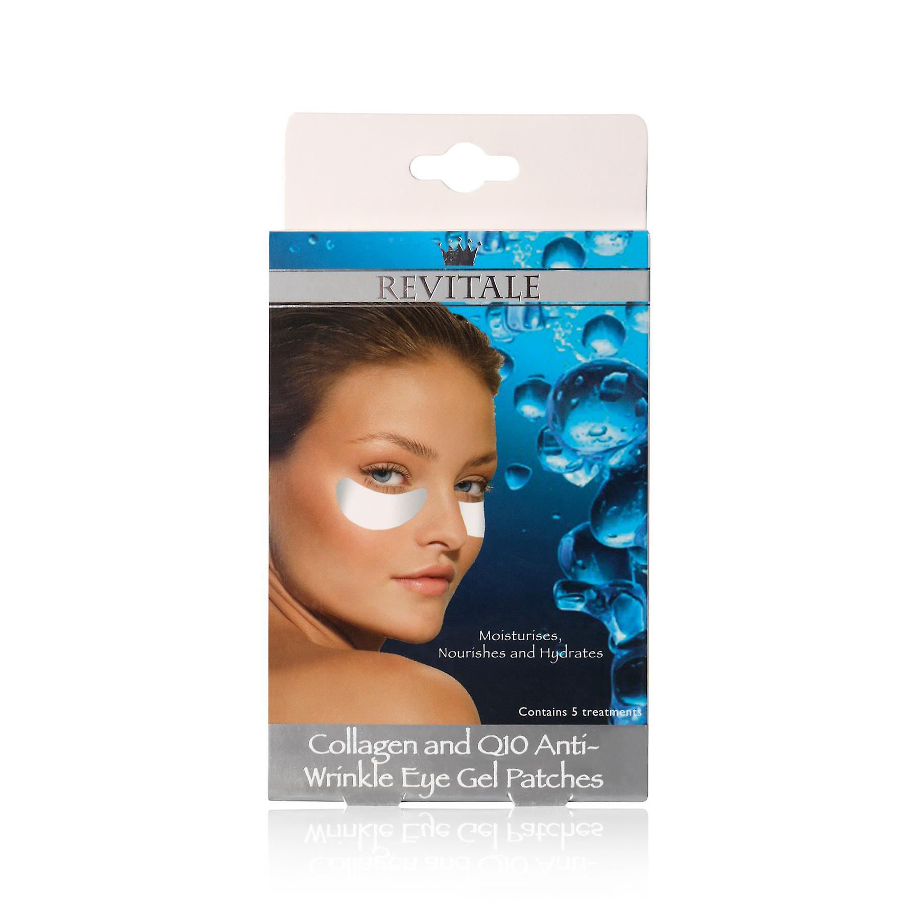 Revitale Kollagen Og Q10 Anti rynke Eye Gel Patcher fukter Hydrerer revitale-kollagen-og-q10-anti-rynke-eye-gel-patcher-fukter-hydrerer
