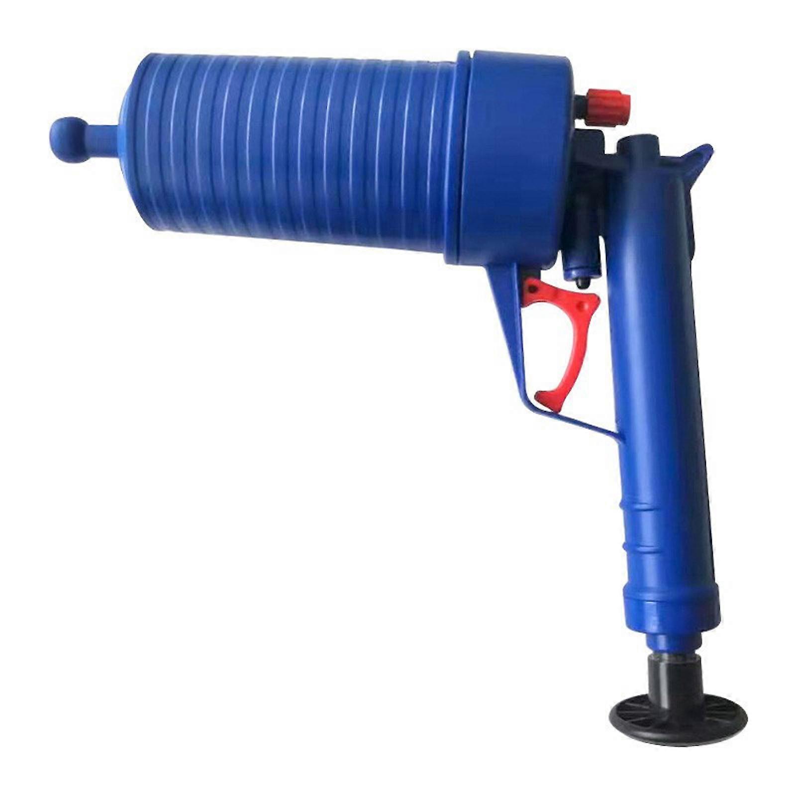 NEW Pressure Pump Cleaner Unclogs Toilet Hand Powered Plunger Set ...