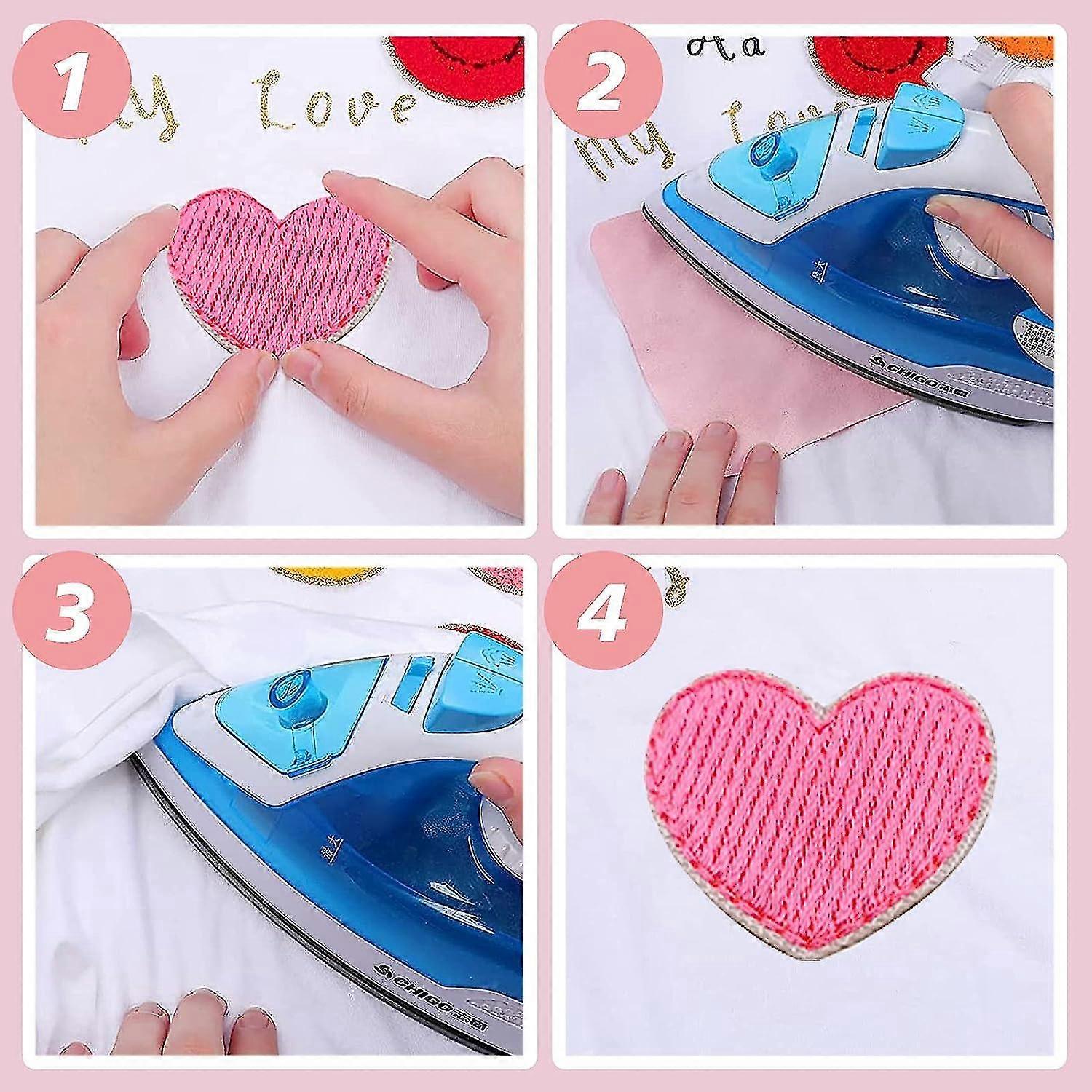 40 Pcs Iron-on Patches For Clothes, Daisy Flower Iron-on Patches And ...