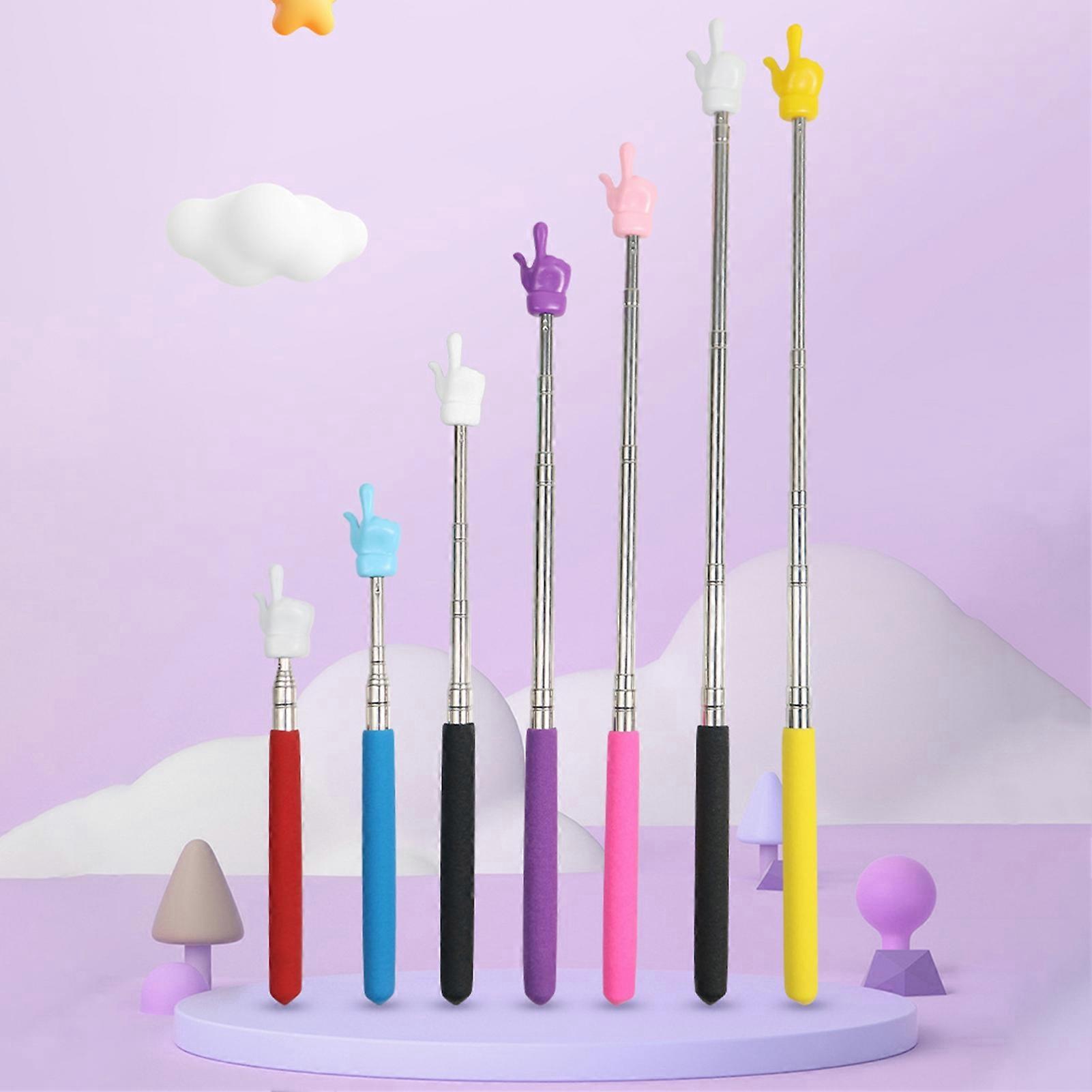 4Pcs Pointing Sticks Extendable Handle Flexible Finger Shape Anti-slip ...