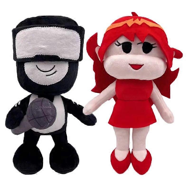 2pcs Friday Night Funkin Plush Toy Game Plushie Whitty Tank Man Lemon ...