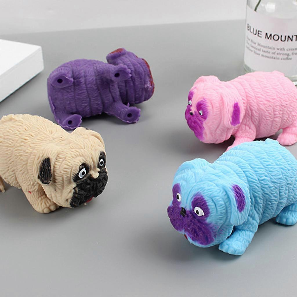 Cute Sensory Toys Squishy Cute Pug Pinch Toy Squeeze Vent Decompression ...