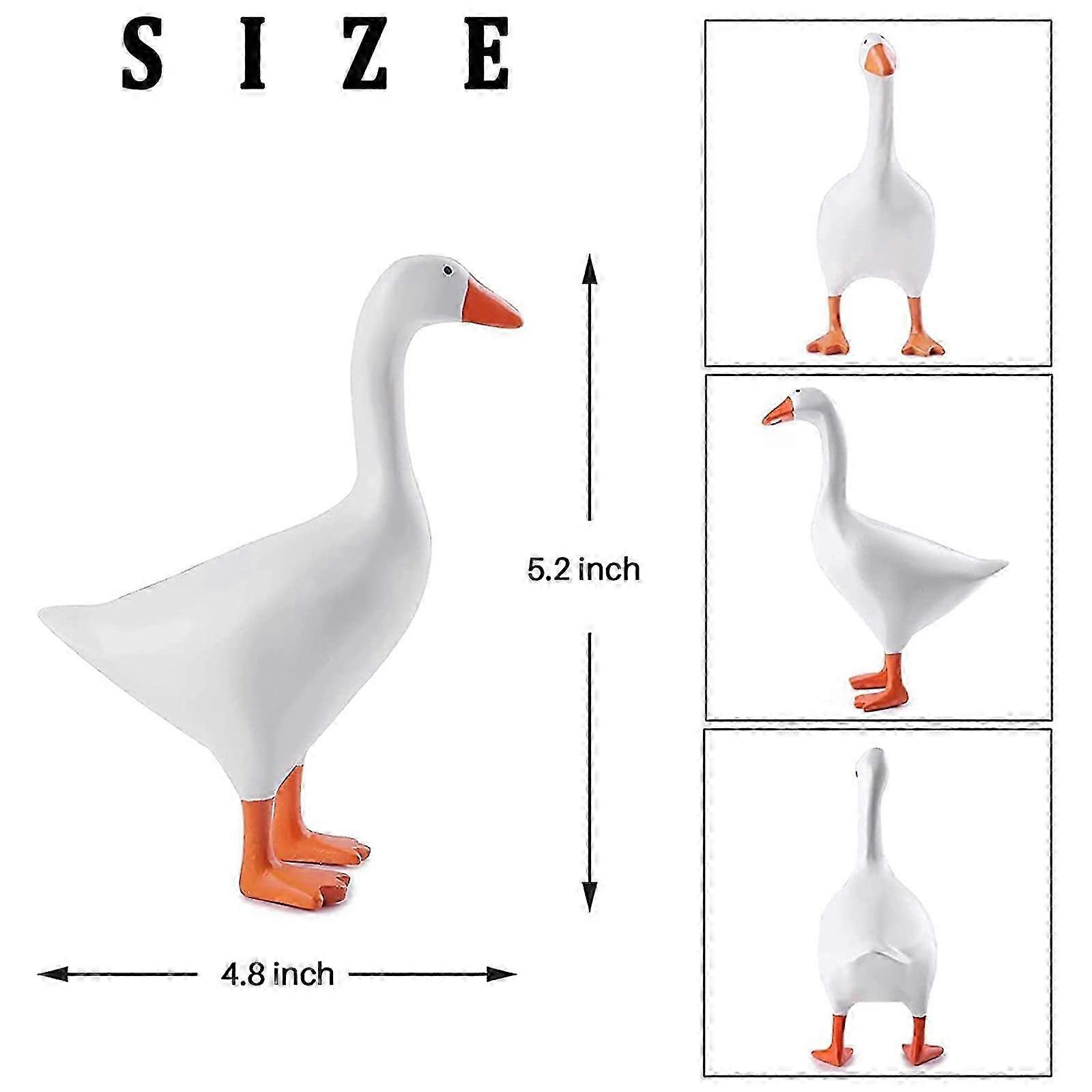 Goose Duck Magnetic Key Holder Desktop Ornaments Cute Figurines Home ...