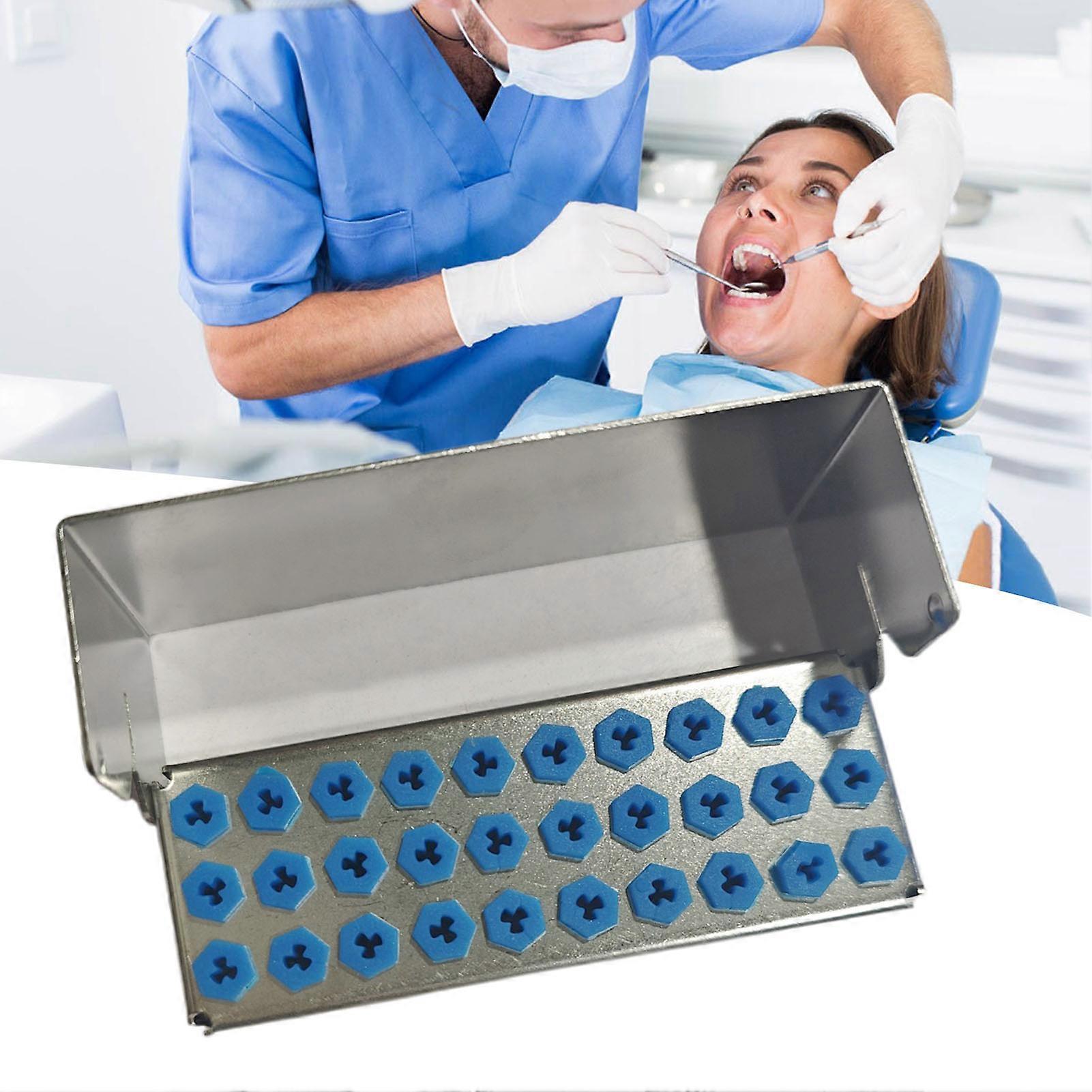 8/12/30 Holes Dental Bur Autoclavable Case Organizer with Cover Bur ...