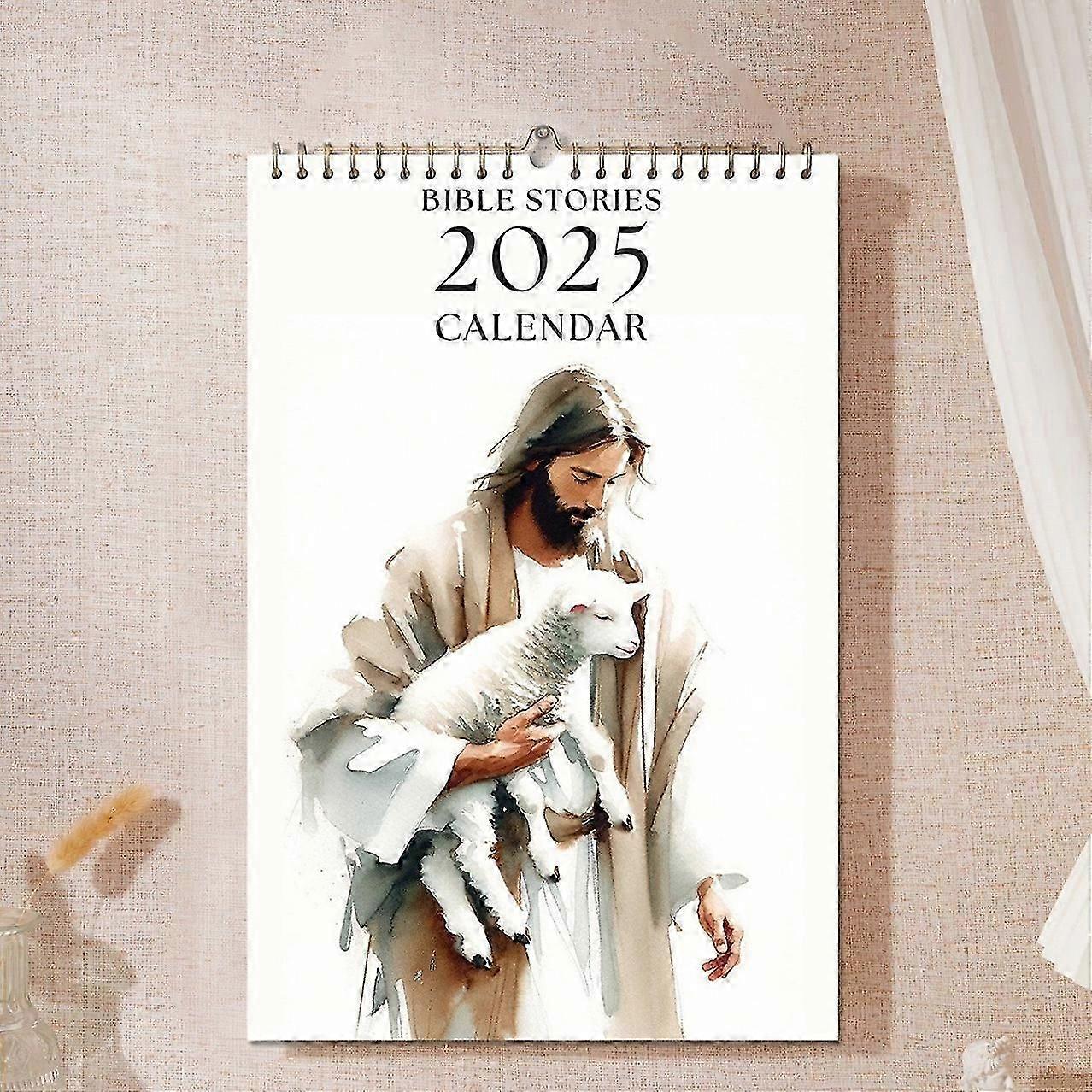 Jesus Calendar 2025 Bible Verse Wall Calendar 2025 Christian Calendar ...