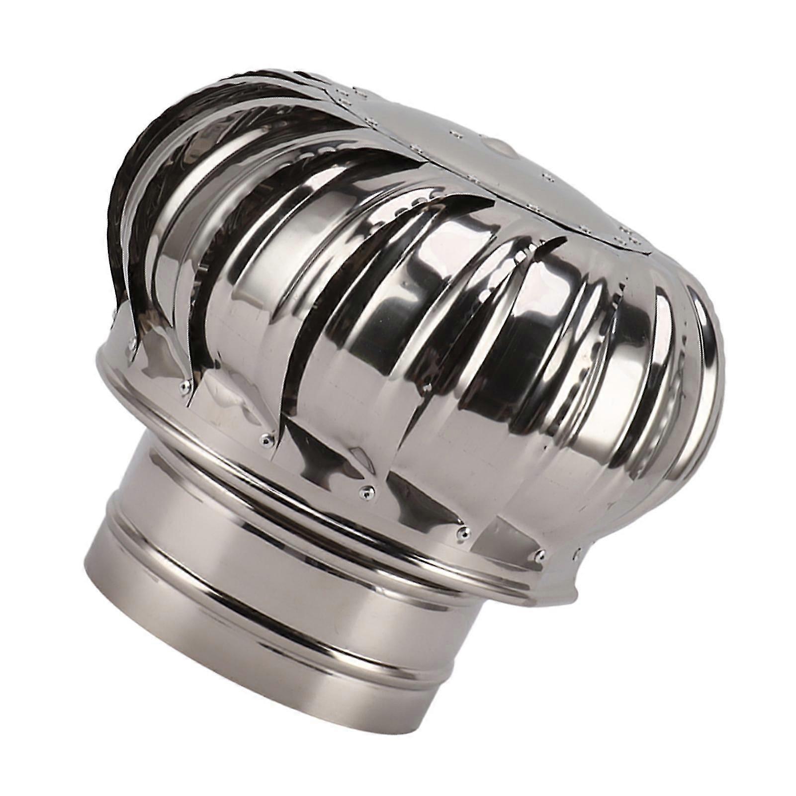 Chimney Rotating Ventilator Cap Stainless Steel Anti Downdraught ...