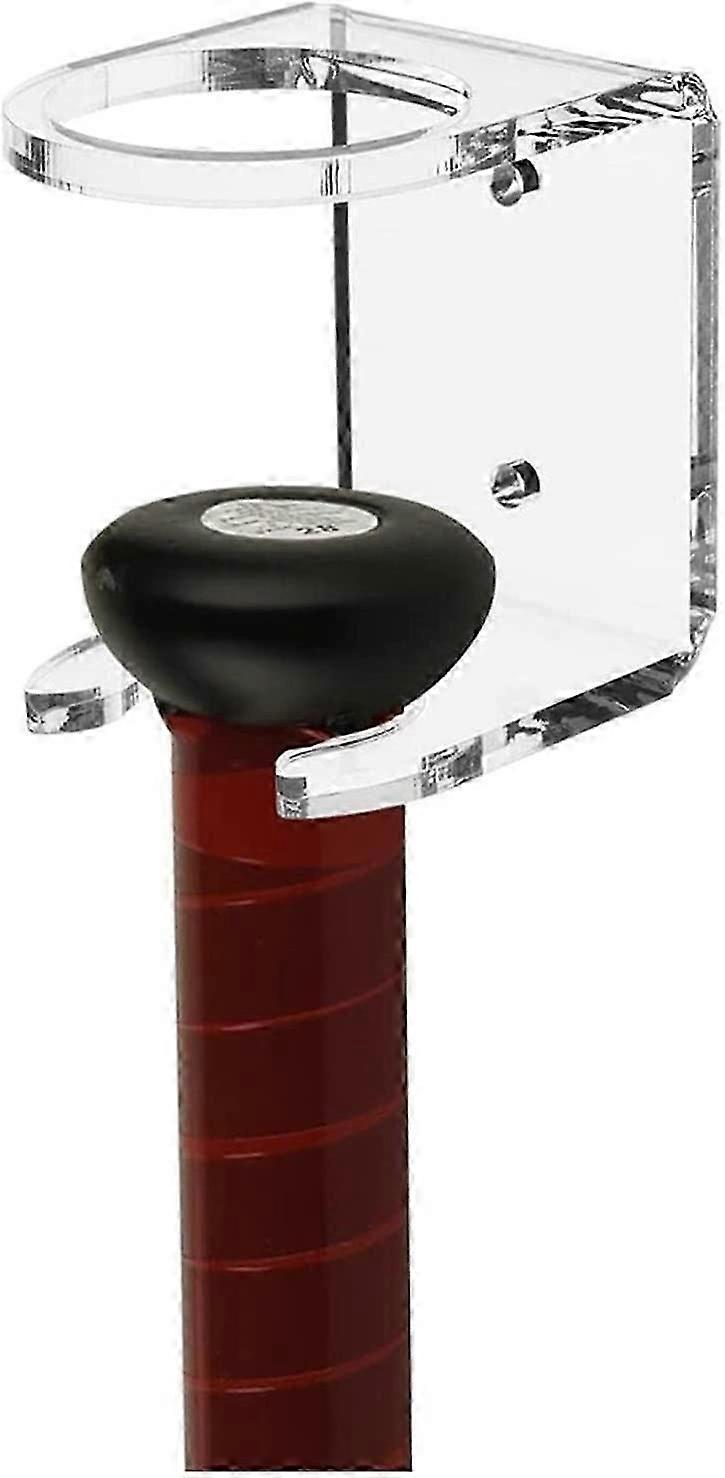 Wall Mount Bat Rack,2 Pcs Wall Stand Holder Rack For Bat, Acrylic ...