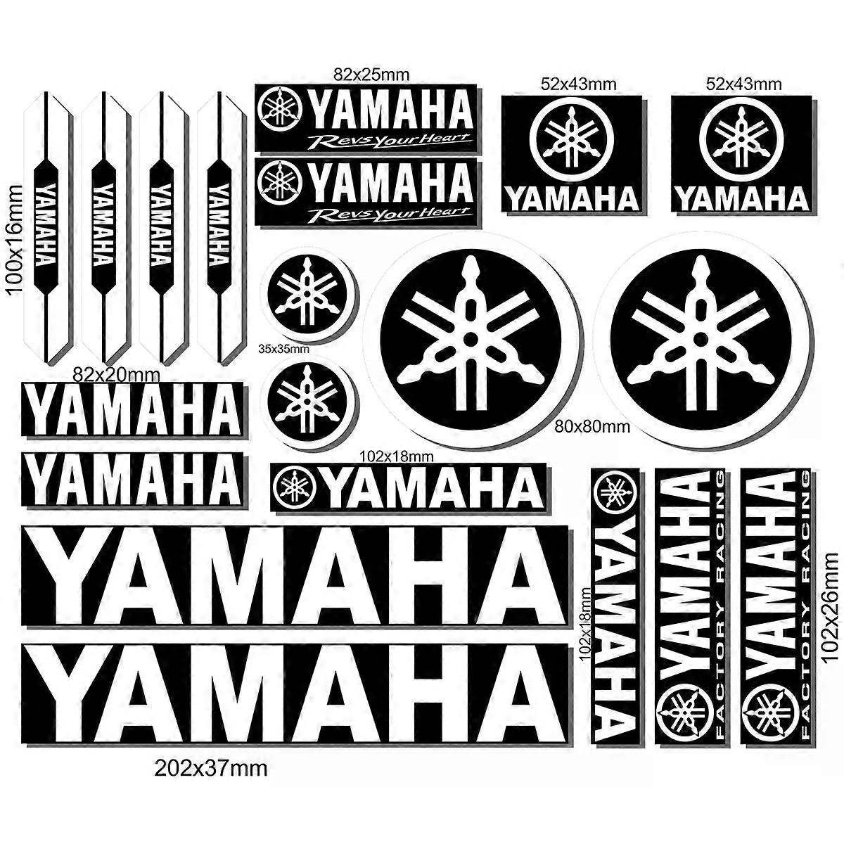 Vinyl Yamaha Sticker Logo Decal | Fruugo UK