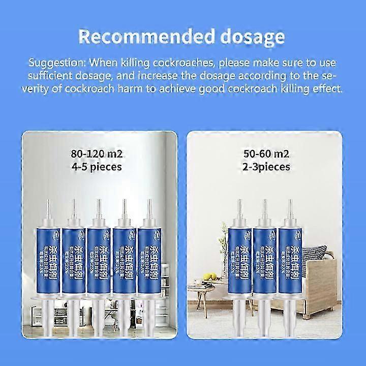 10g Cockroach Gel Bait Cockroach Killer Control Multiple Cockroaches ...