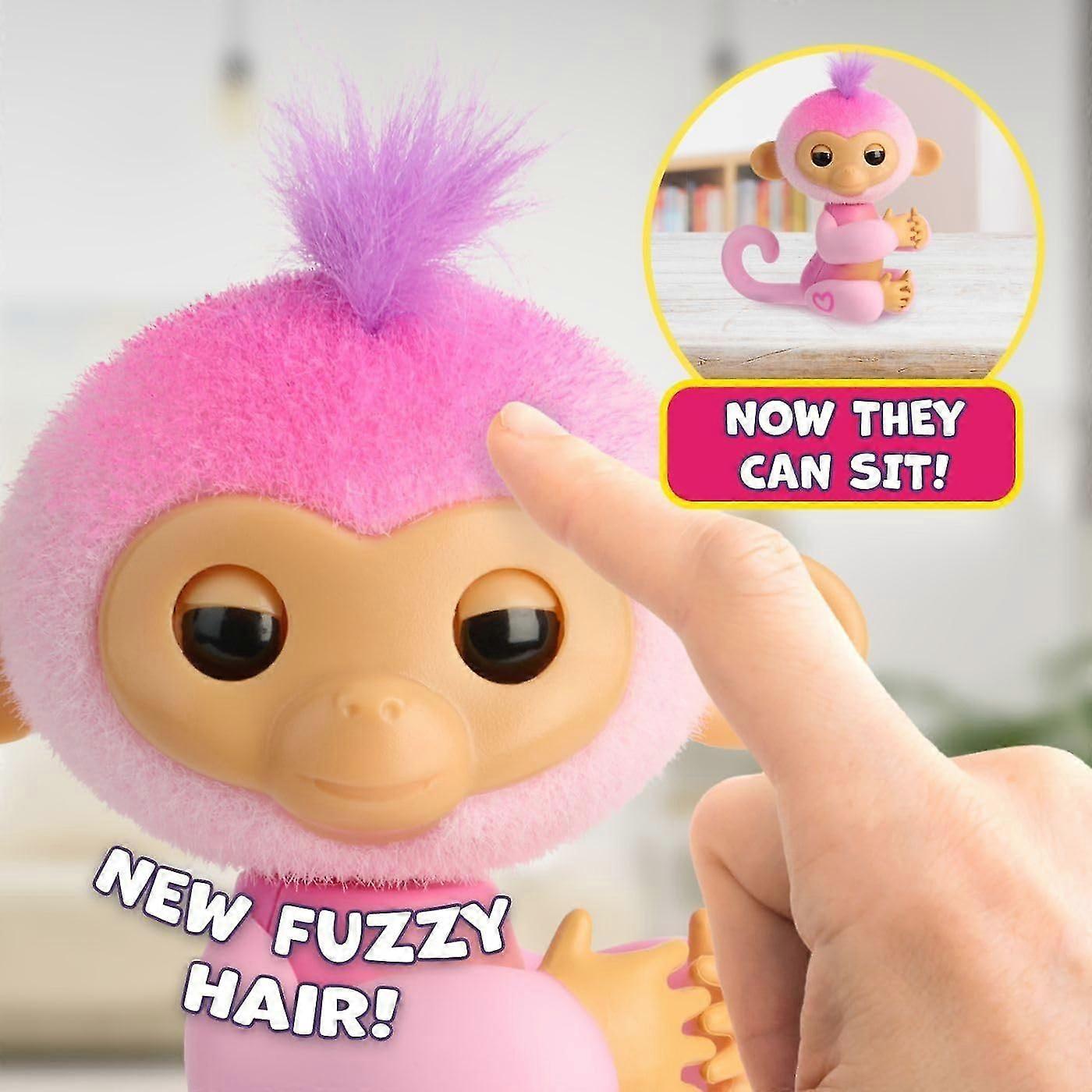 Fingerlings 2023 New Interactive Baby Monkey Reacts To Touch 70+ Sounds ...