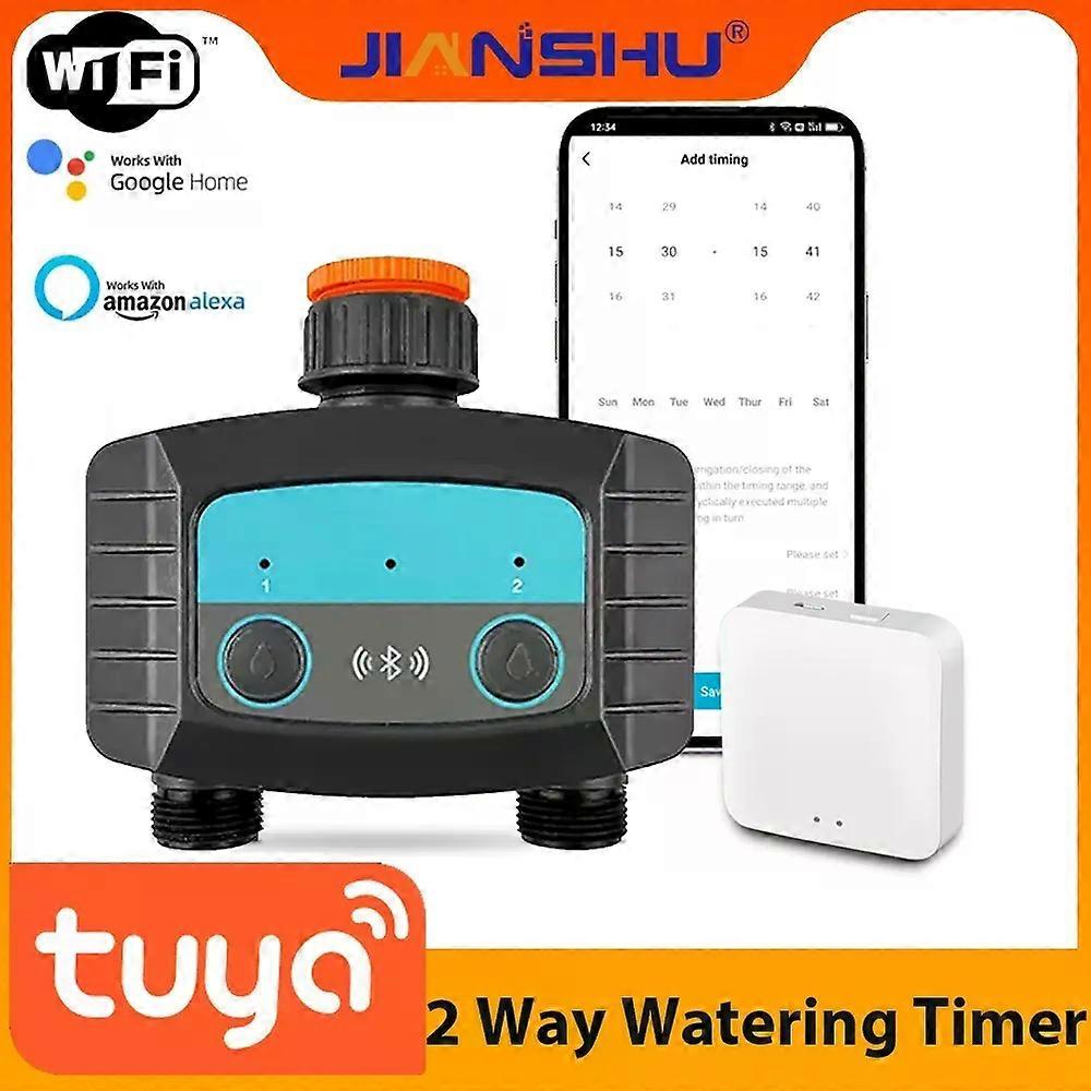 Tuya Wifi Sprinkler Timer, Automatisk bevattning Programmerare ...