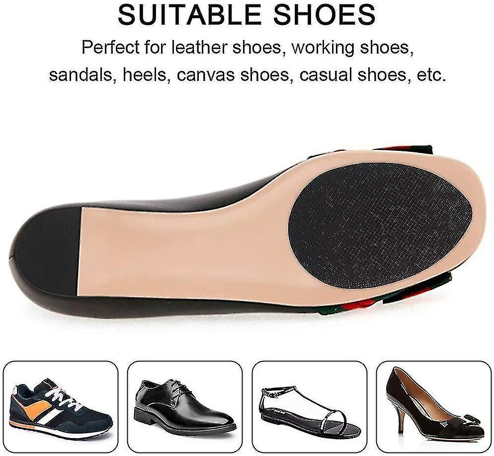 3 Pairs Anti-slip Shoe Grip Sticker, Self-adhesive Non-slip Rubber まとめ買いでお得