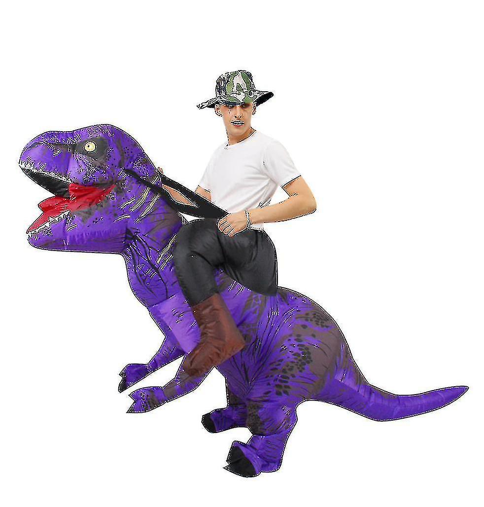 Ride Adult T-rex Costume Festive Inflatable Costume | Fruugo UK