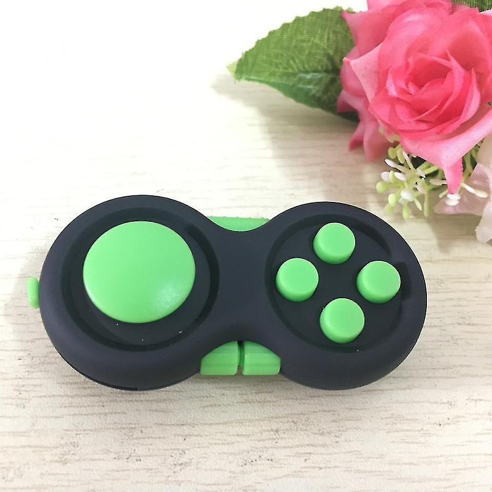 The Rubberized Classic Controller Game Pad Toy With 8-fidget Functions ...