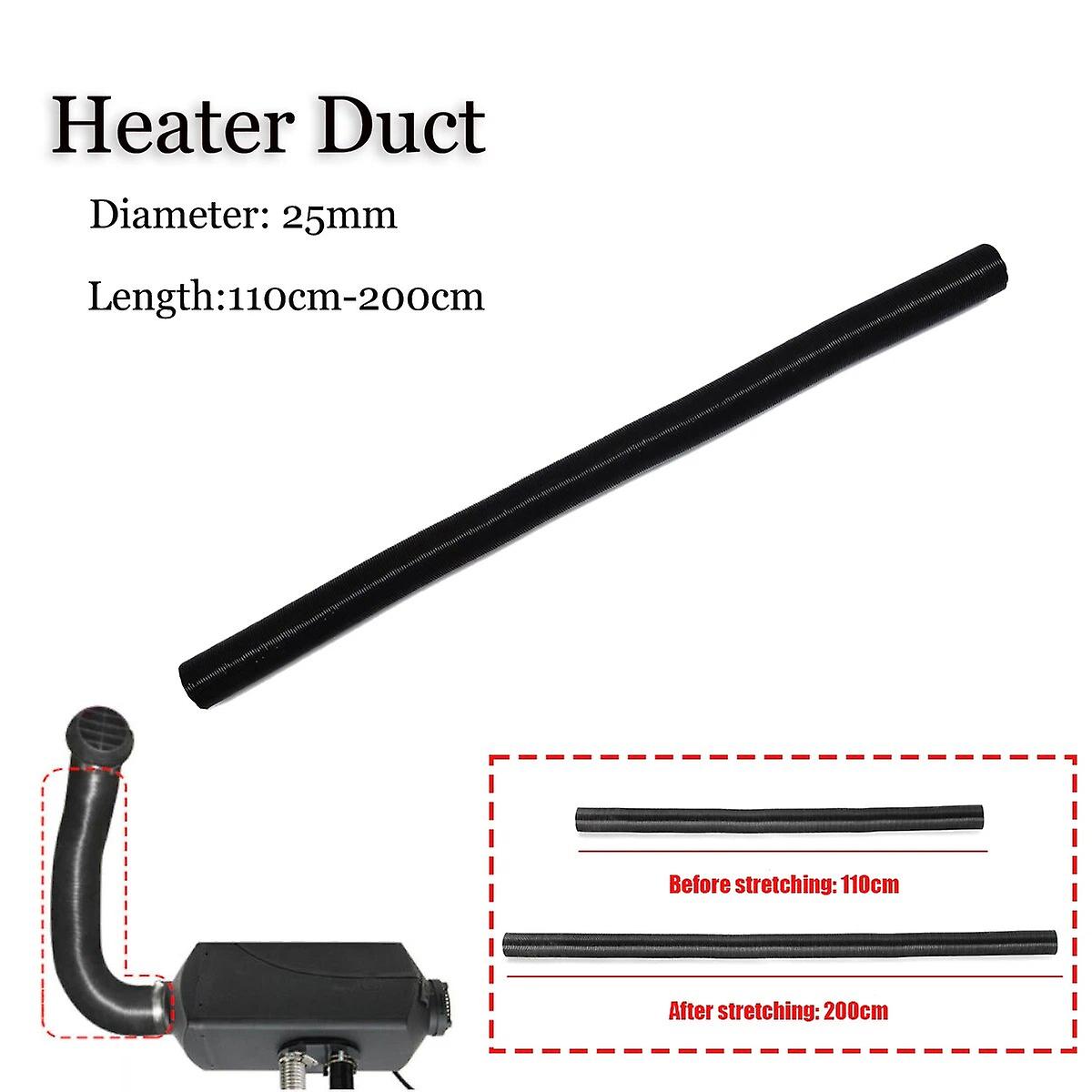 25/42/60/75mm Bellows Warm Air Ducting Intake Outlet Exhaust ...