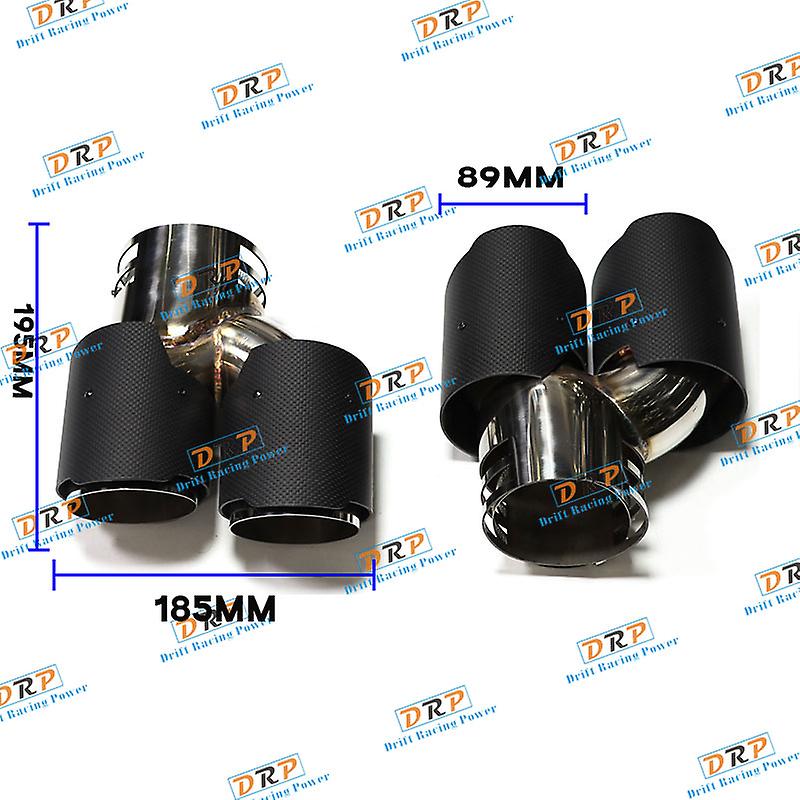 Quad Car Exhaust Tip For BMW G42 M240i 2021 2022 2023 Dual M ...