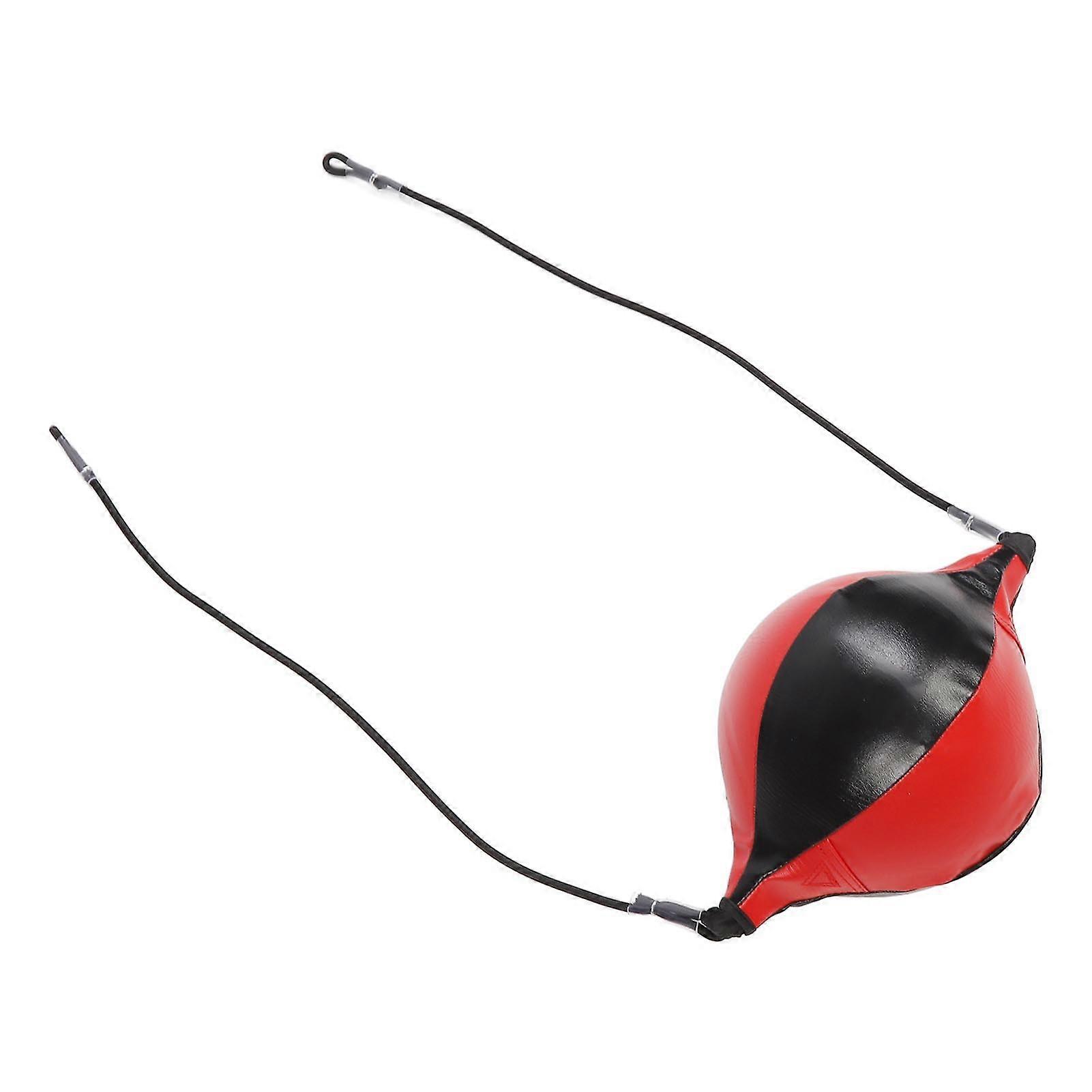 Boxing Speed Bag PU Leather Speedbag Pear Hanging Speed Punching Bags ...