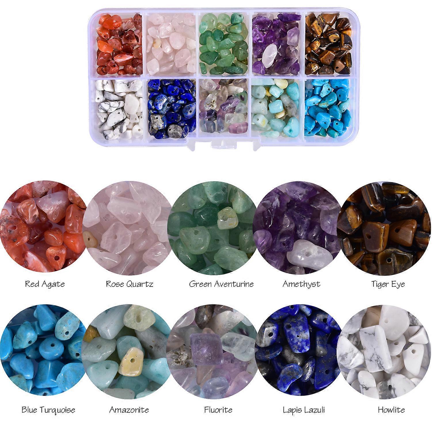 Natural Chip Stone Beads For Jewelry Making Diy Crystal Jewelry With ...