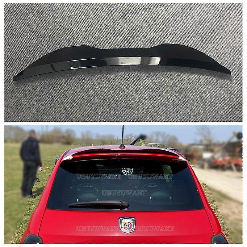 MINI SPOILER EXTENSION FIAT 500 ABARTH MK1 2008-2012 REAR WING SPOILER ...