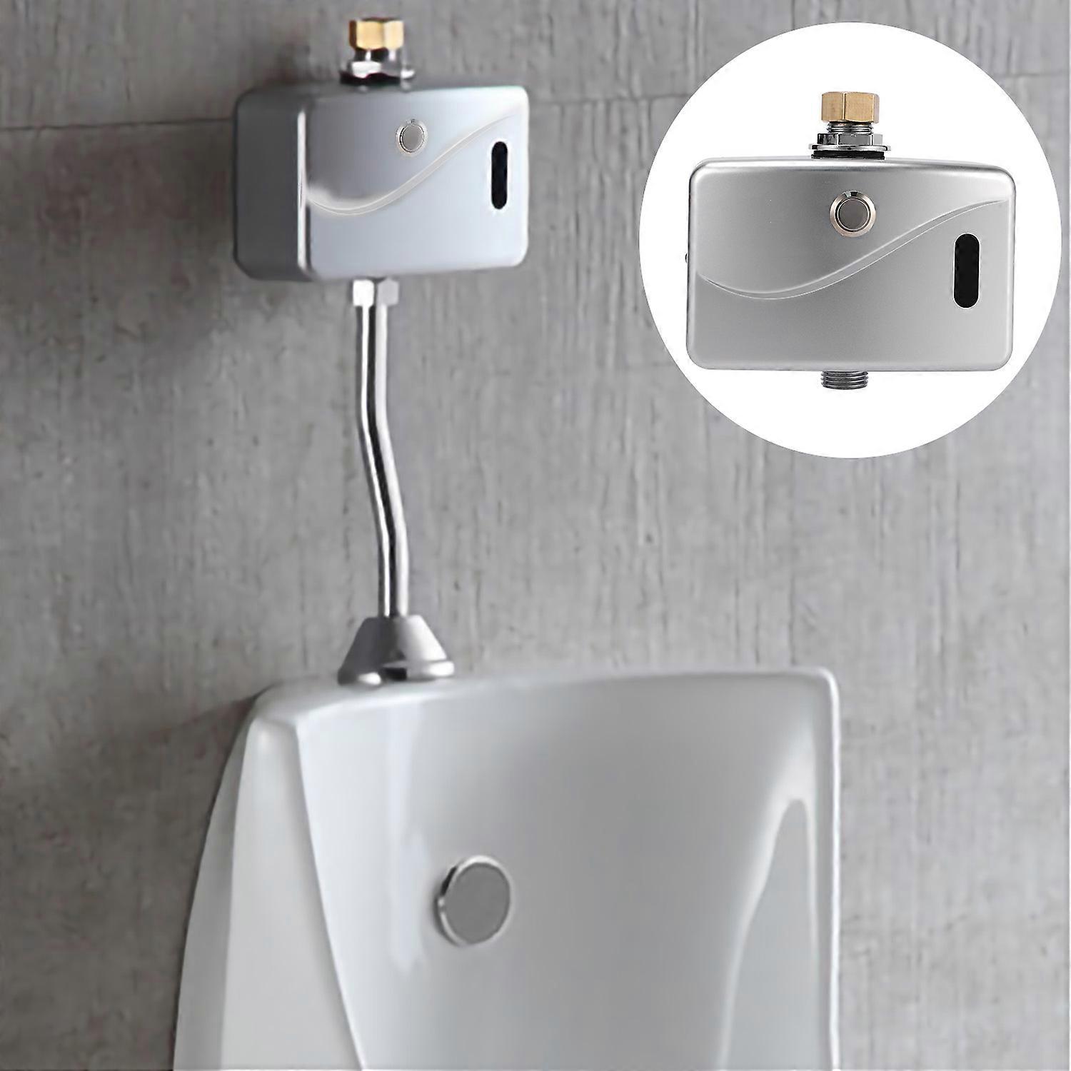 Automatic Electric Urinal Valve Sensor&Manual 2 Function Exposed Wall ...