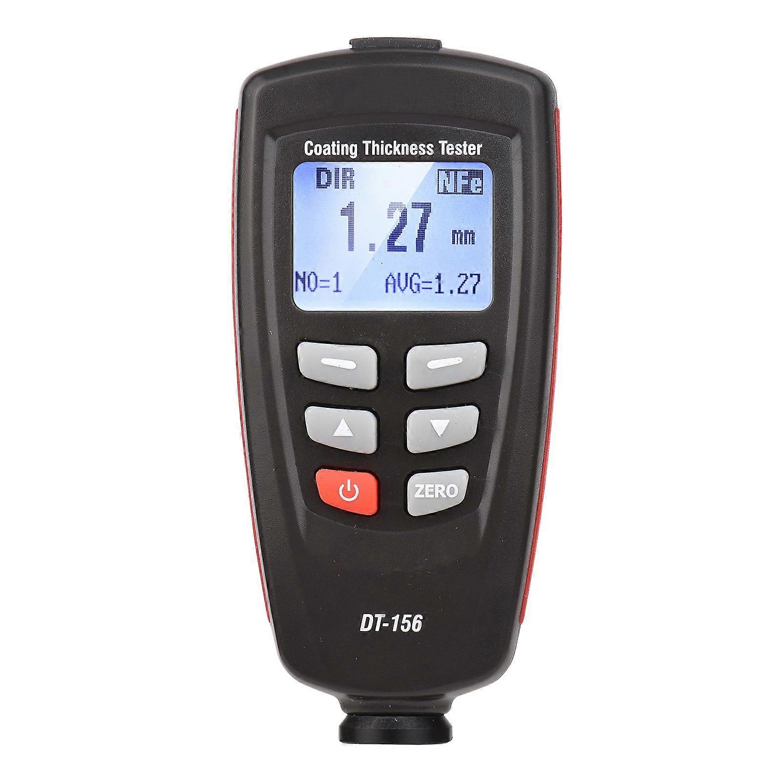 CEM DT-156 LCD Coating Thickness Tester Fe/NFe Paint Thickness Gauge ...