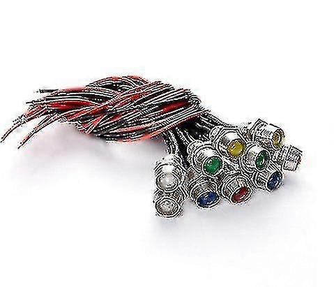 Led Indicator, 12v Indicator Bulb Dashboard Dashboard Panel Warning ...