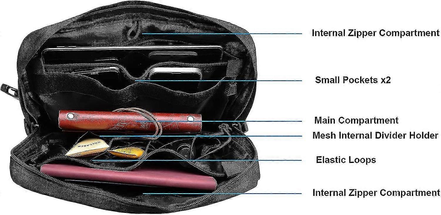 Tactical Chest Rig Molle Radio Chest Harness Holder Holster Vest For ...