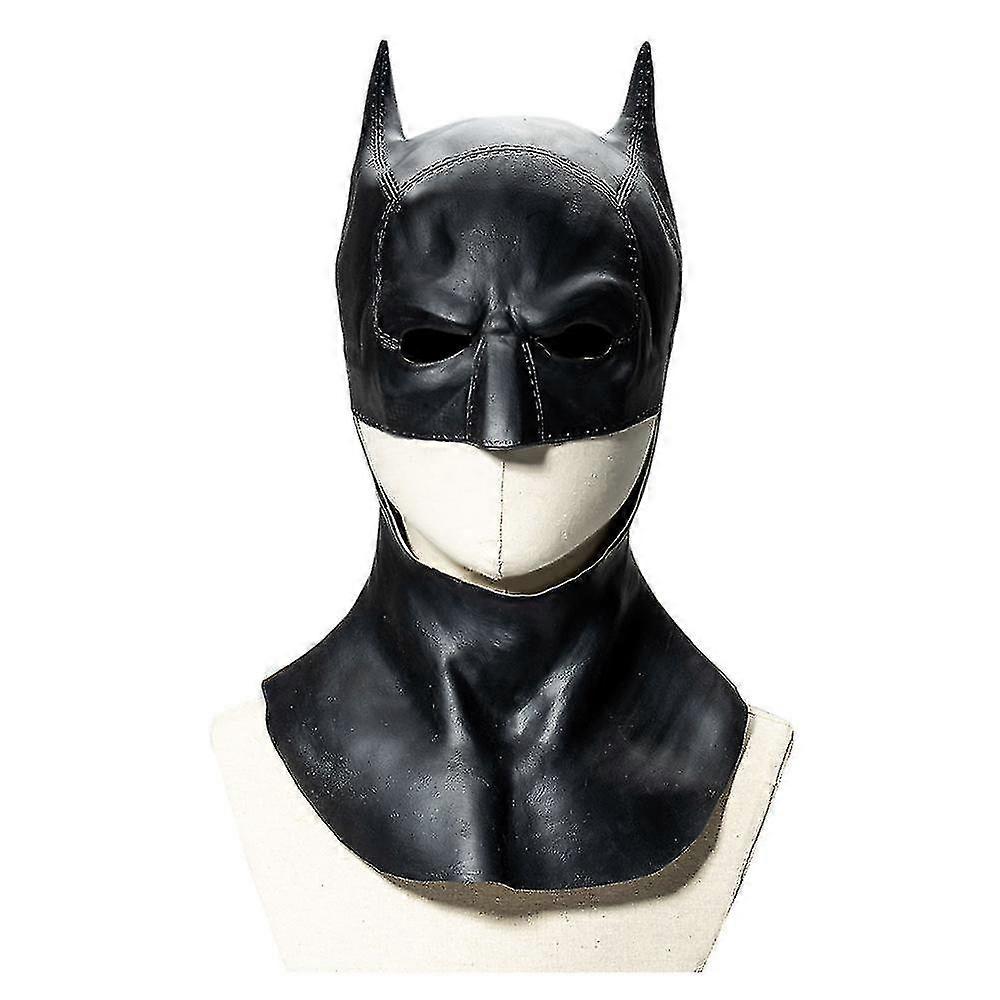 Brand New Batman Mask Batman Latex Headgear Cosplay Film Bruce Wayne ...