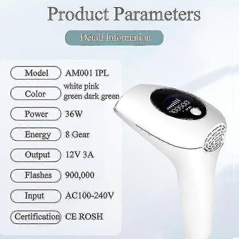 900000 Flash Ipl Laser Depilator Professional Permanent Lcd Laser Hair ...