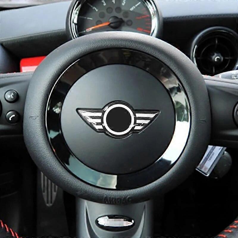 Car Interior Epoxy Resin Steering Wheel 3d Sticker I LOVE MINI For MINI ...