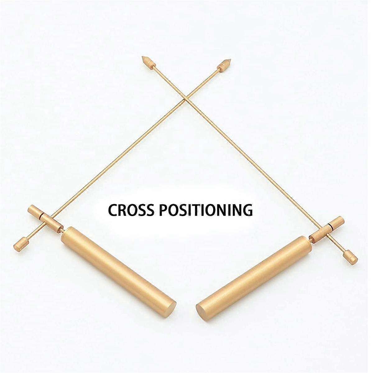 11.8In Lenght Dowsing Rod Copper Practical Handle Dowsing Rods Tools ...