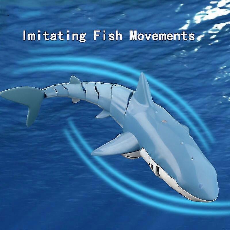 Rc Animal Robot Simulation Shark Electric Prank Toy For Children Boy ...