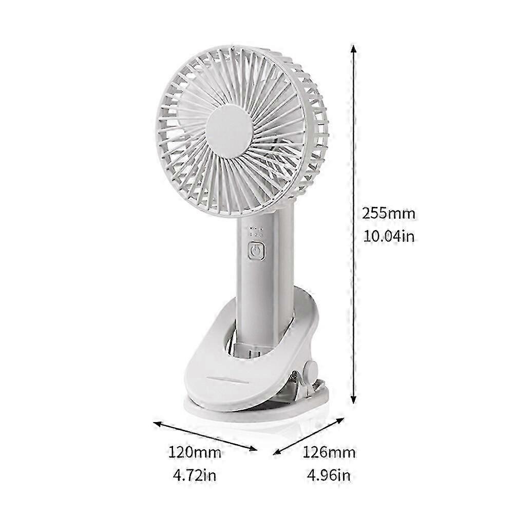 Handheld Clip Electric Fan Portable Electric Fan Foldable Desktop Fan ...