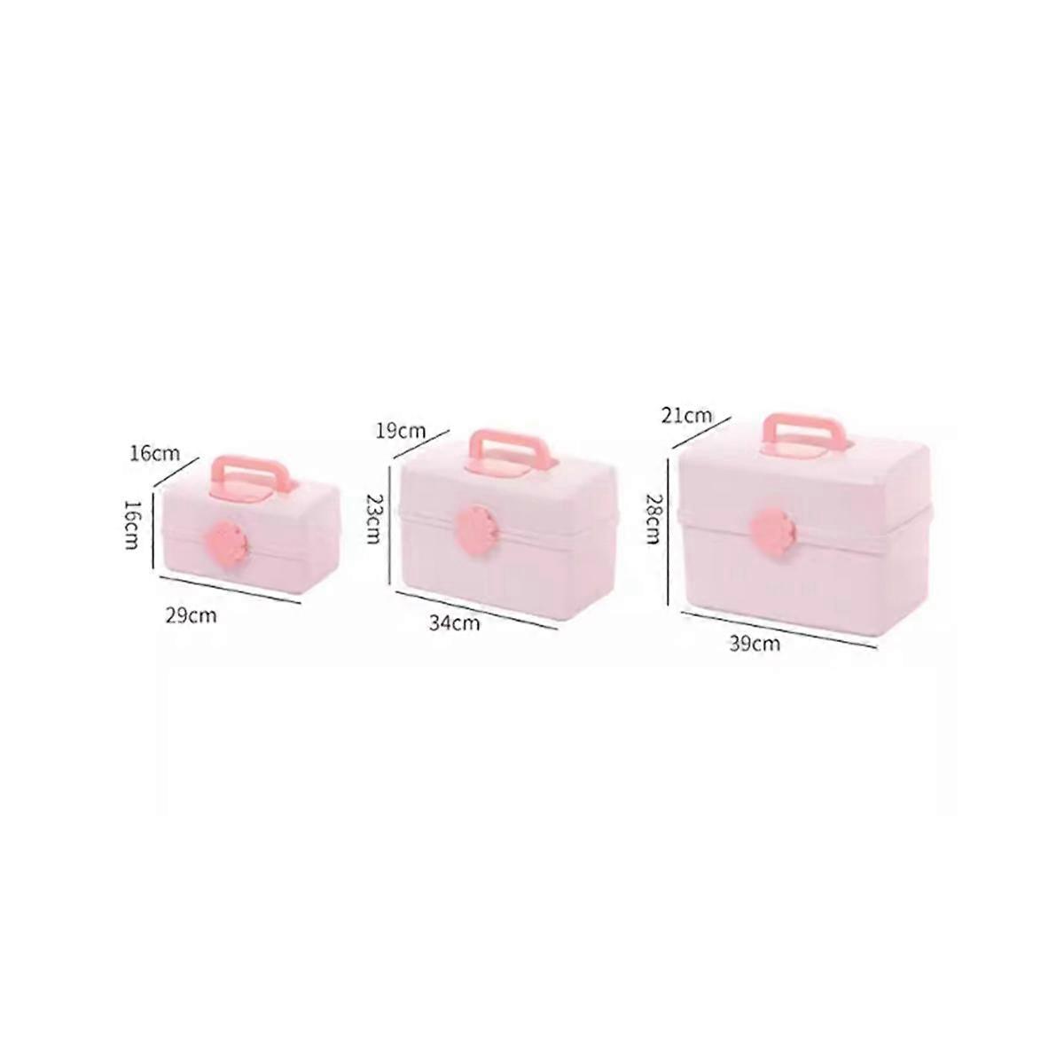 Rubber Band Storage Pink Children's Hair Accessories Storage Box ...