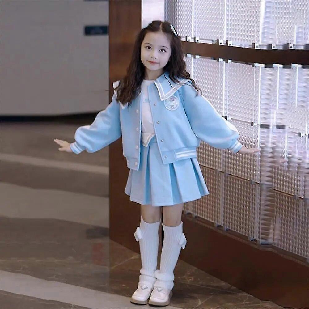 Anime Sanrio Cinnamoroll Girls Baseball Uniform Set Preppy Look Jk ...