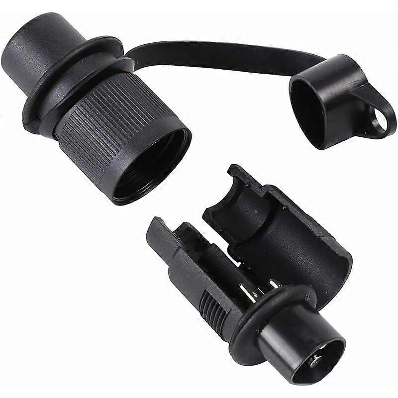 3 Pin Trailer Socket and Trailer Plug 12V, 3 Pin Female Electrical ...